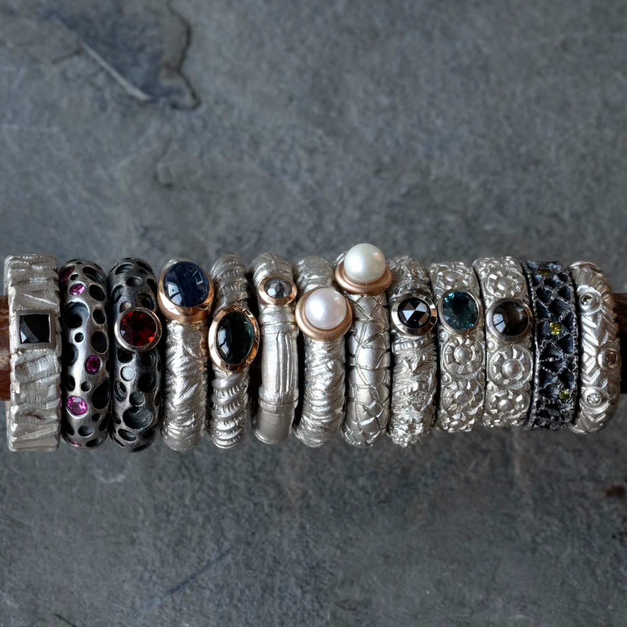 Ringe mit Steinen | COMISH